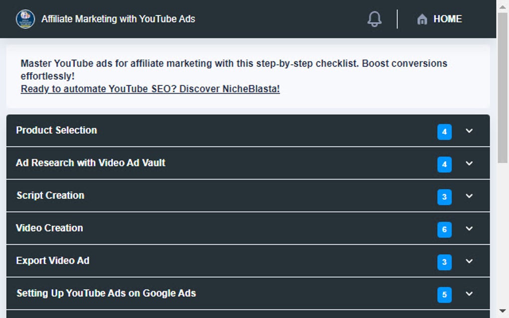 YouTube Ads for Affiliates (Simple Checklist) for Google Chrome ...