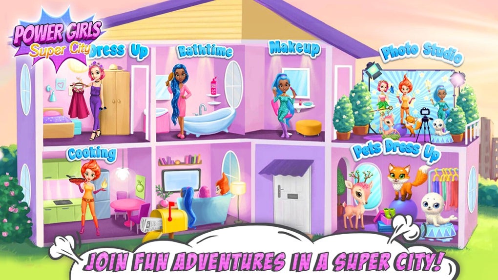 Power Girls Super City for iPhone - Download