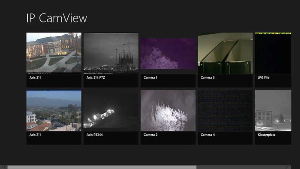 IP CamView for Windows 10 (Windows) - ダウンロード