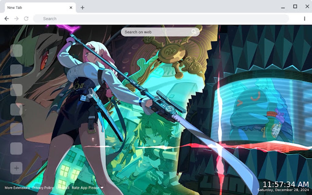 Yanagi Zenless Zone Zero Live Wallpaper for Google Chrome - Extension Download