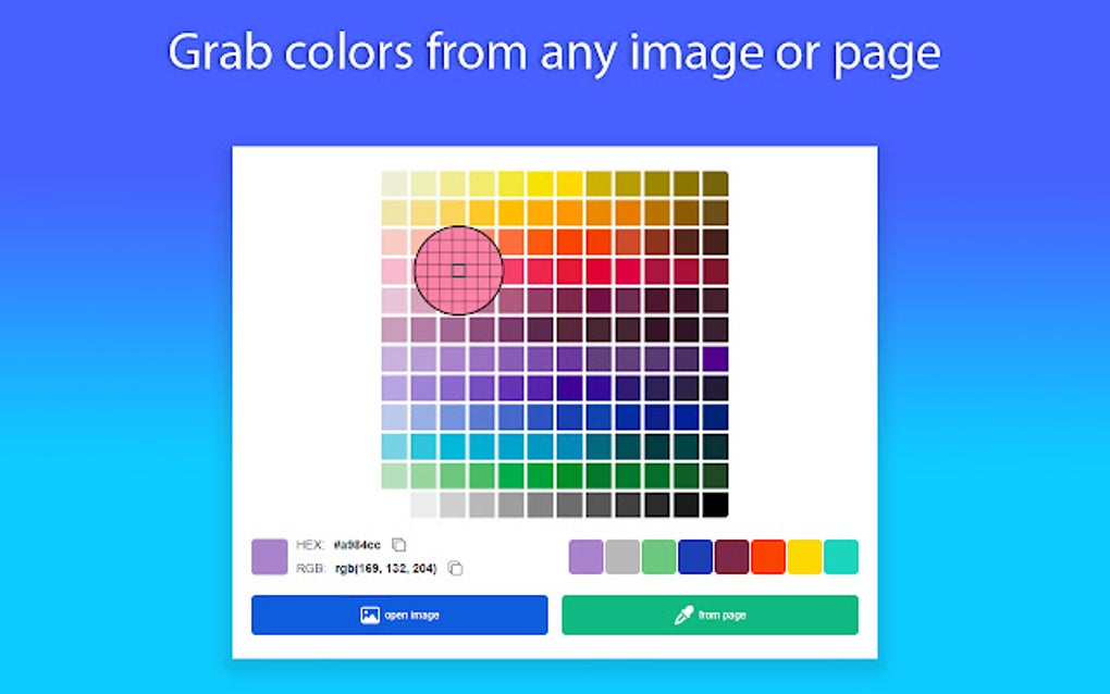 Image Color Picker per Google Chrome - Estensione Download