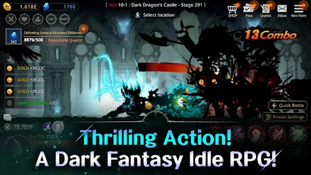 Dark Sword - The Rising สำหรับ Android - ดาวน์โหลด