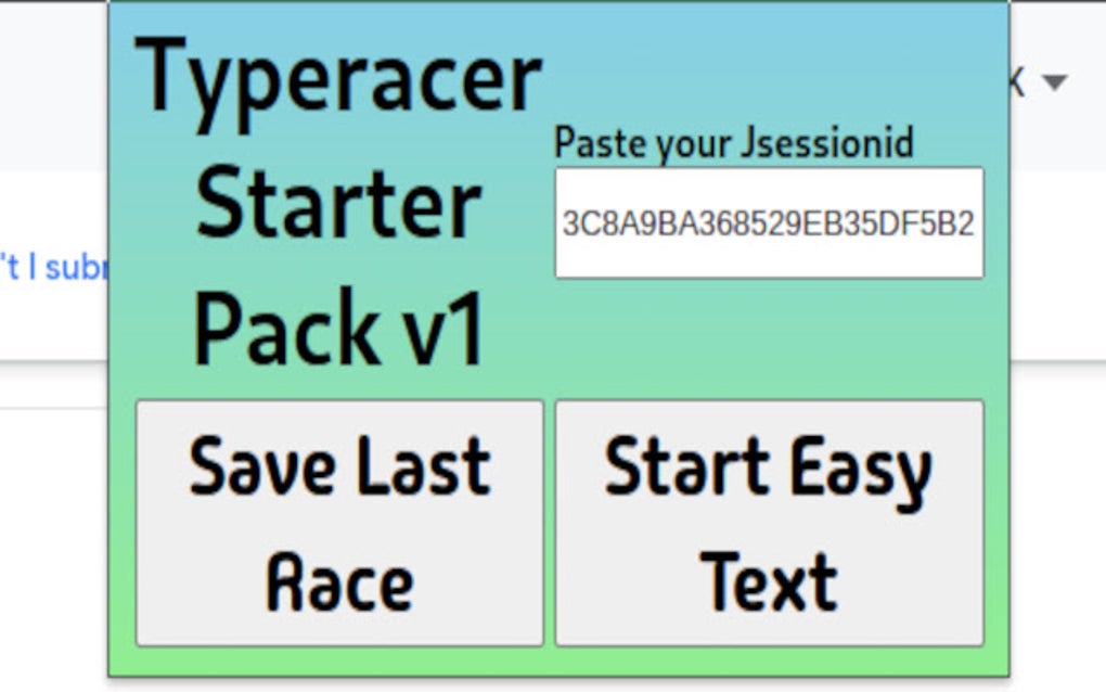 Typeracer Premium Practice Unlock for Google Chrome - Extension Download