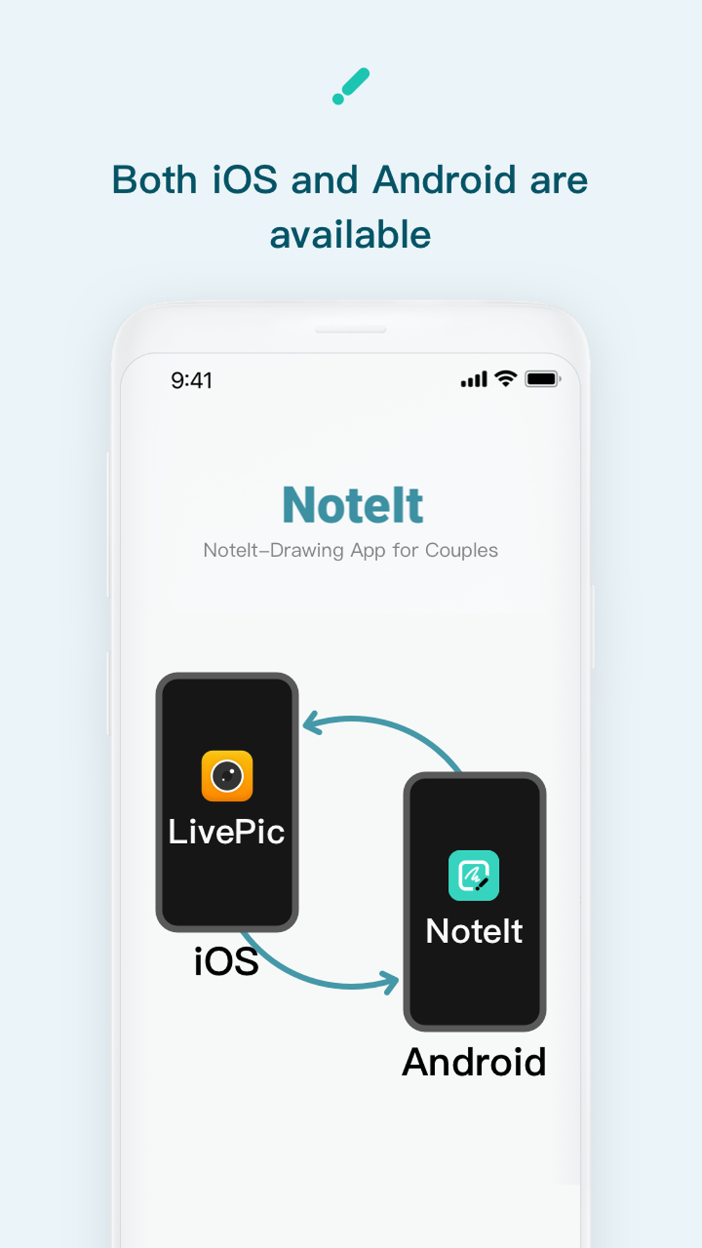 Noteit Drawing App For Couples F r Android Download