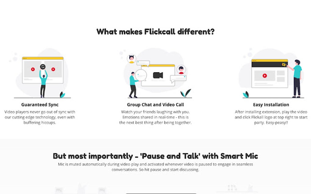 Flickcall: Netflix Party with Video Call for Google Chrome - Extension ...