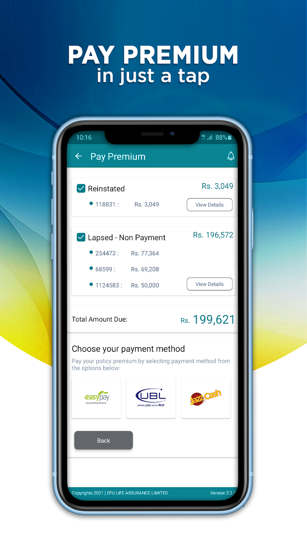 EFU LIFE PlanIT for Android - Download