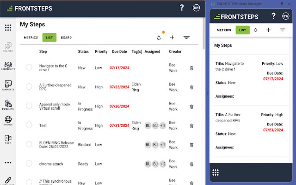 FRONTSTEPS Suite Manager Google Chrome 용 - 확장 프로그램 다운로드