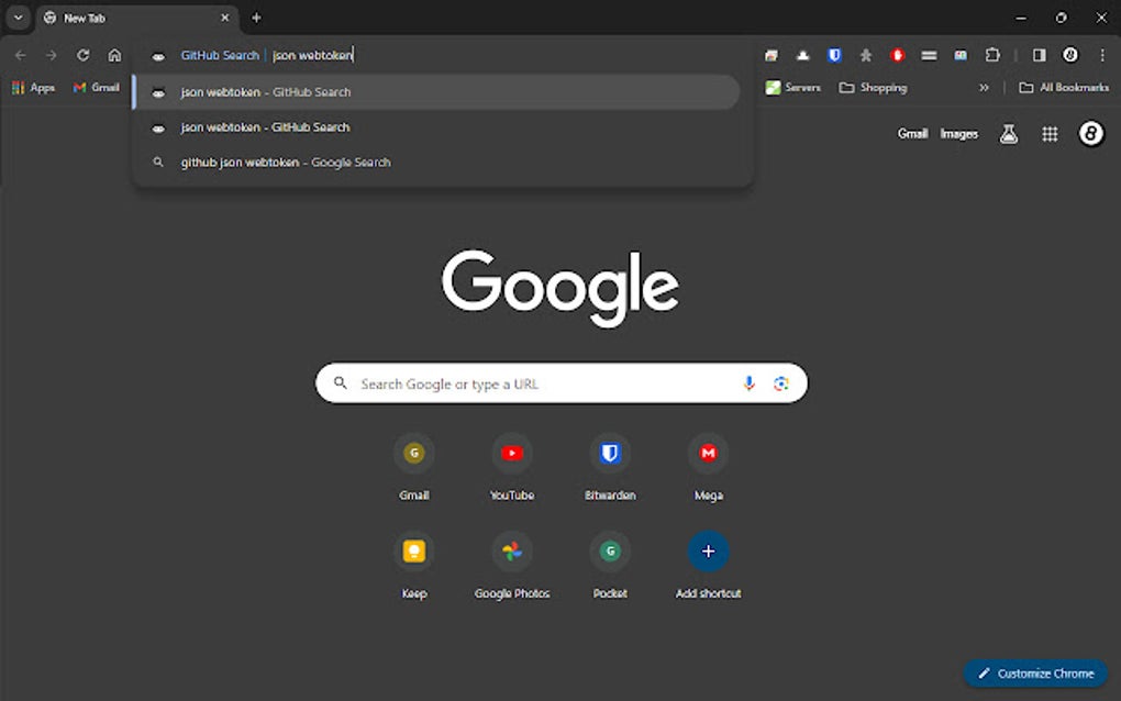 GitHub Search สำหรับ Google Chrome - ส่วนขยาย ดาวน์โหลด