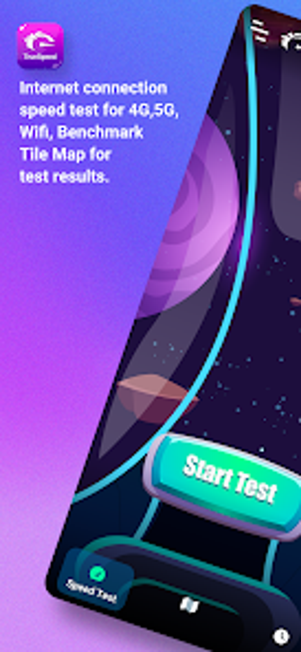 Truespeed 4G 5G WiFi Test for Android - Download