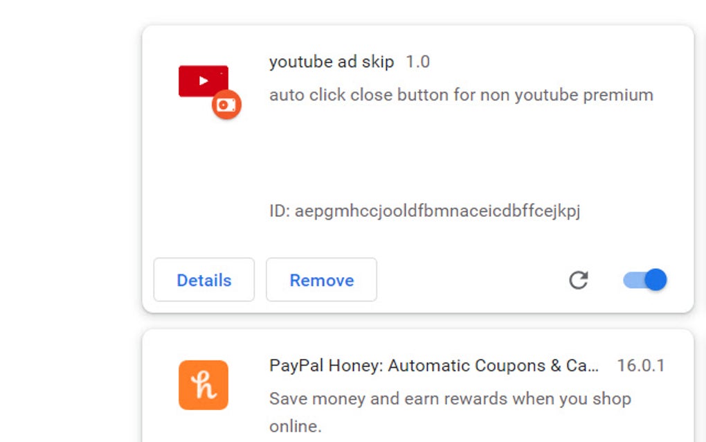 youtube ad skip cho Google Chrome - Tiện ích mở rộng Tải về