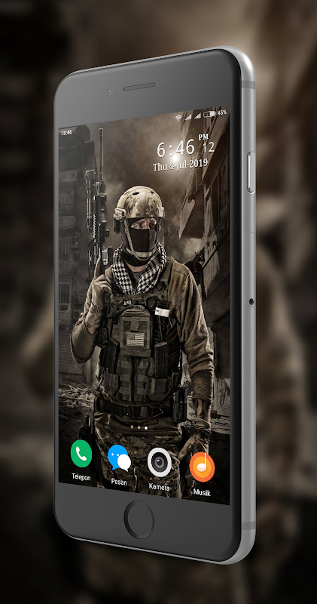 Android için Army Wallpaper APK - İndir