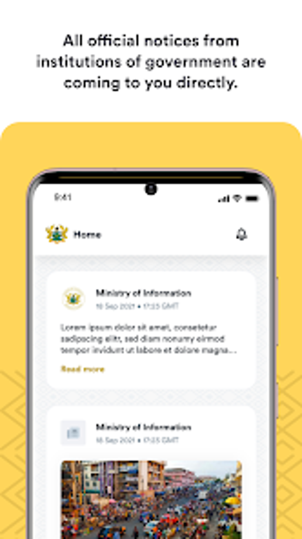 Ghana.GOV - The Citizens App для Android — Скачать