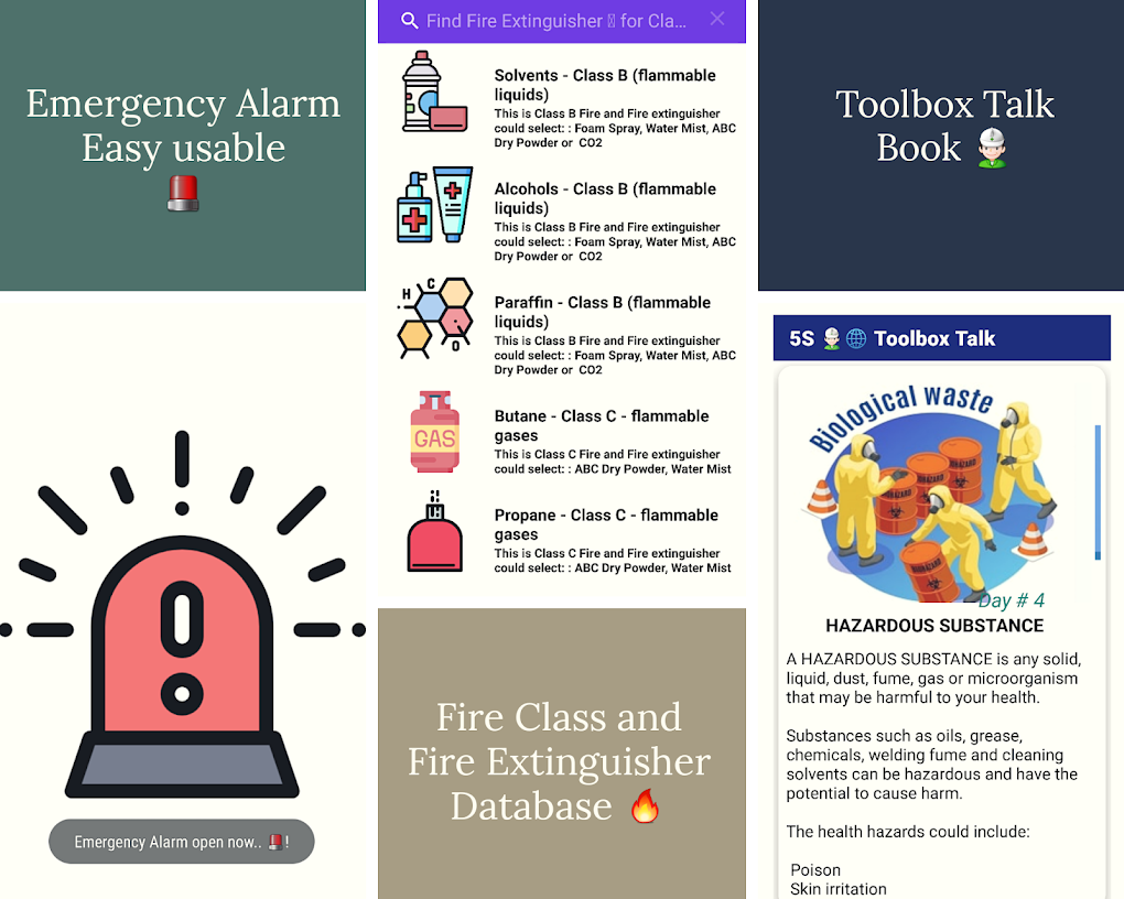 Android 용 Safety Handbook 5S - 다운로드