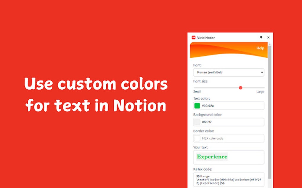 Vivid Notion - Use custom colors for text in Notion for Google Chrome ... Vivid Notion - Use custom colors for text in Notion for Google Chrome ...