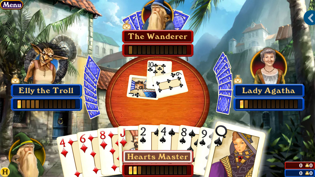 Hardwood Spades for iPhone - Download