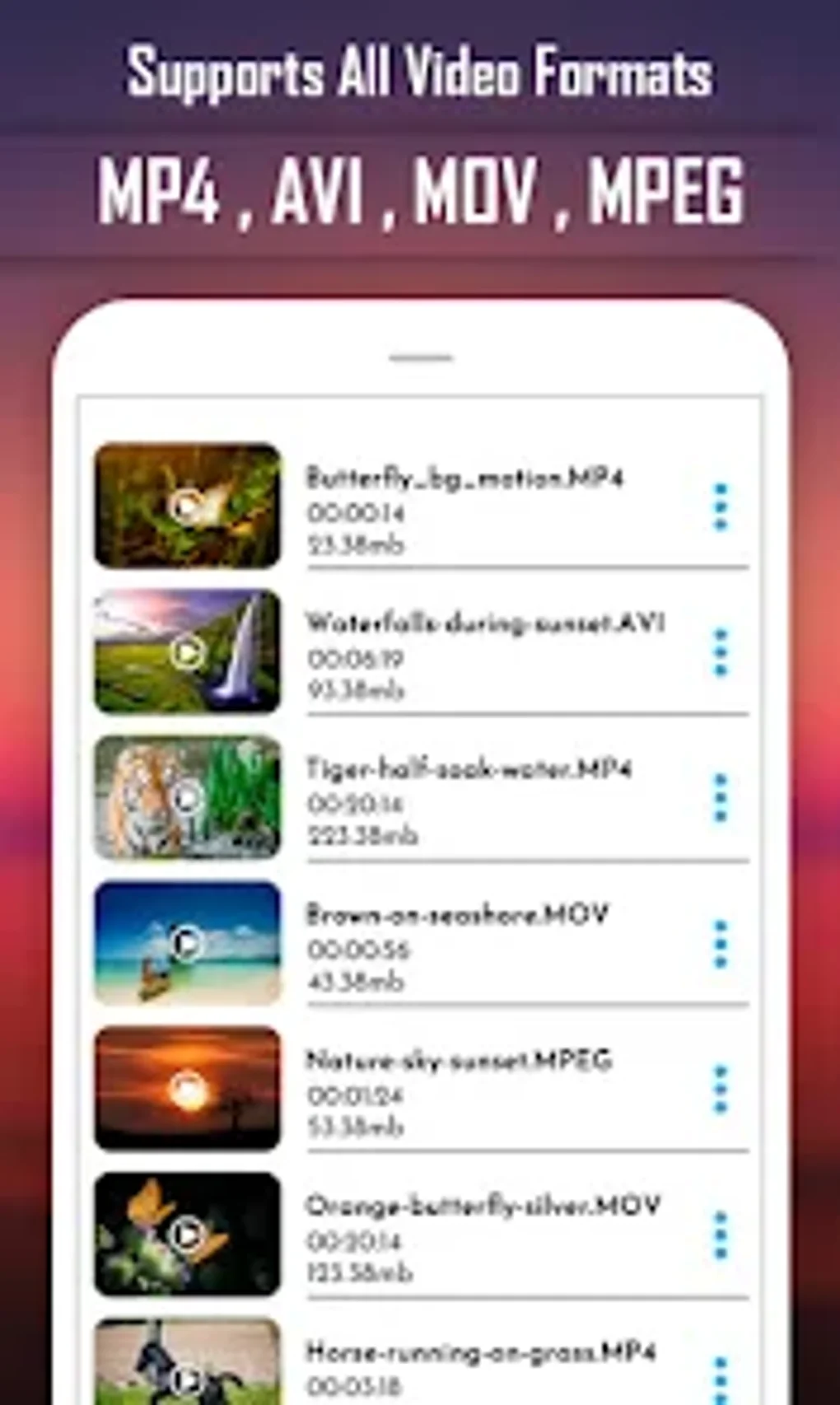 Android 용 HD Video Player APK - 다운로드