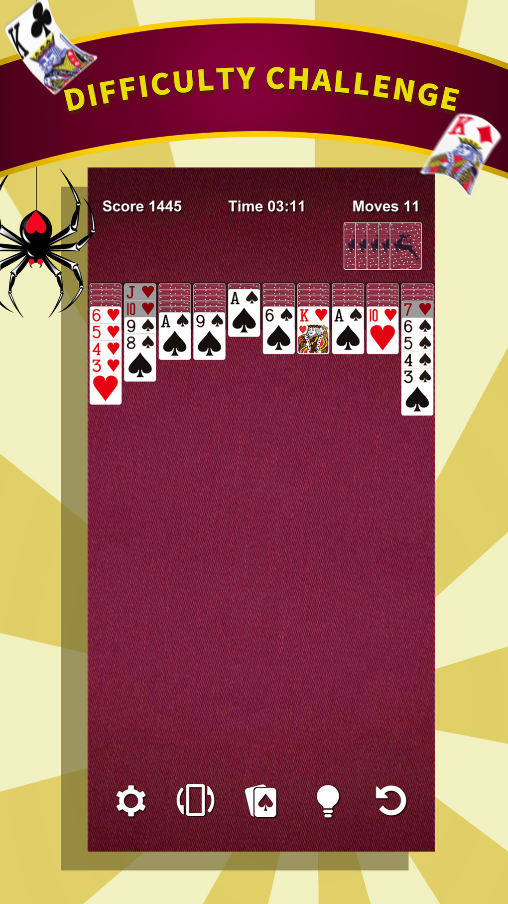 Spider Solitaire Card Game for iPhone - Download