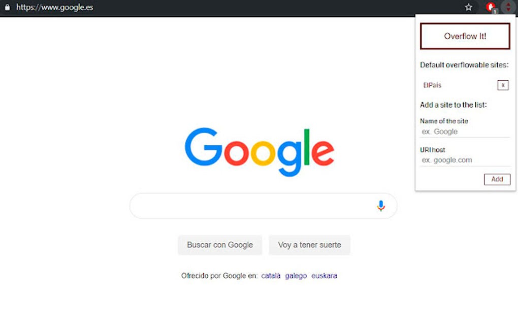 Overflow It! Google Chrome 용 - 확장 프로그램 다운로드