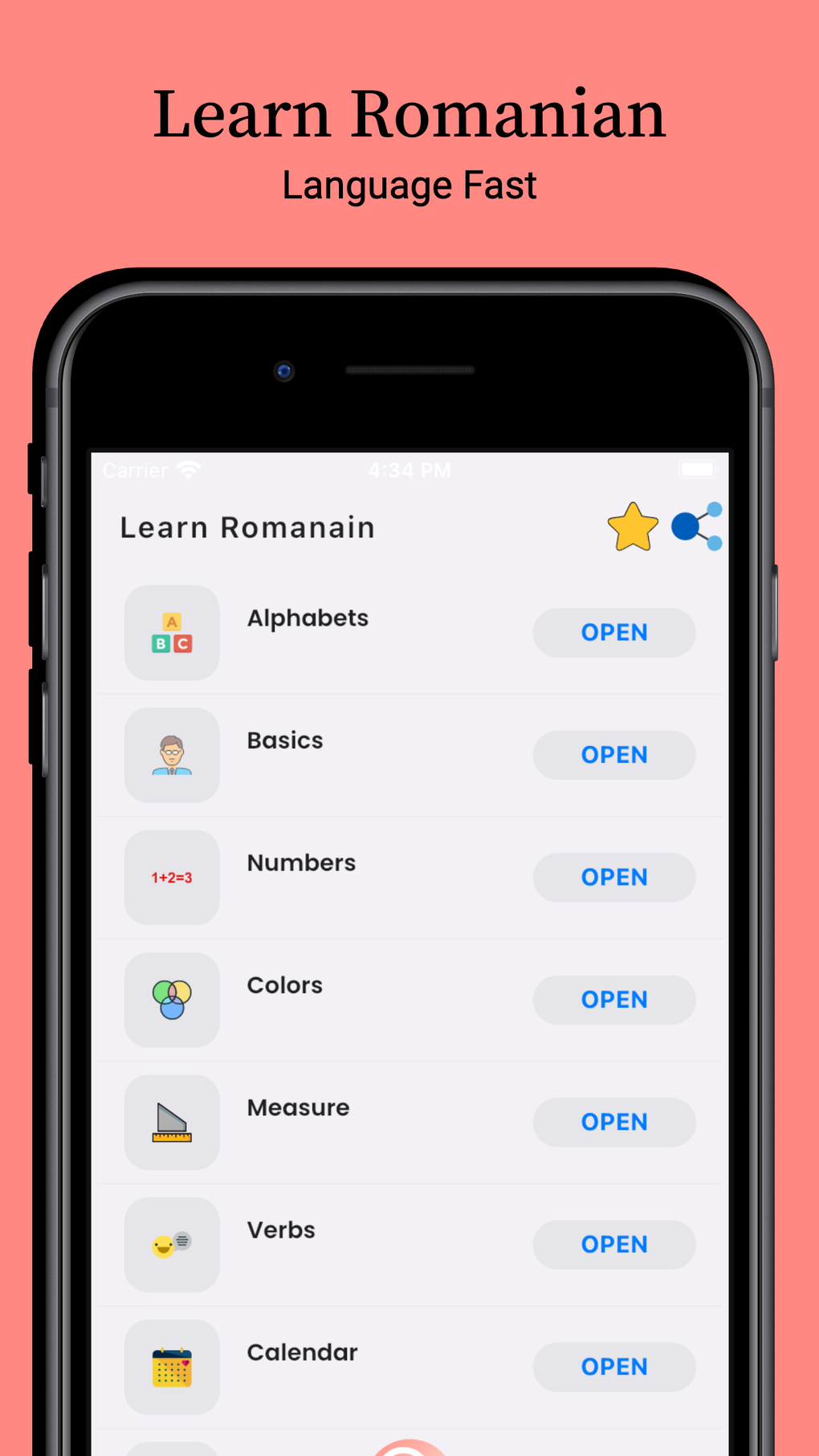 Learn Romanian For Beginners for iPhone - Download