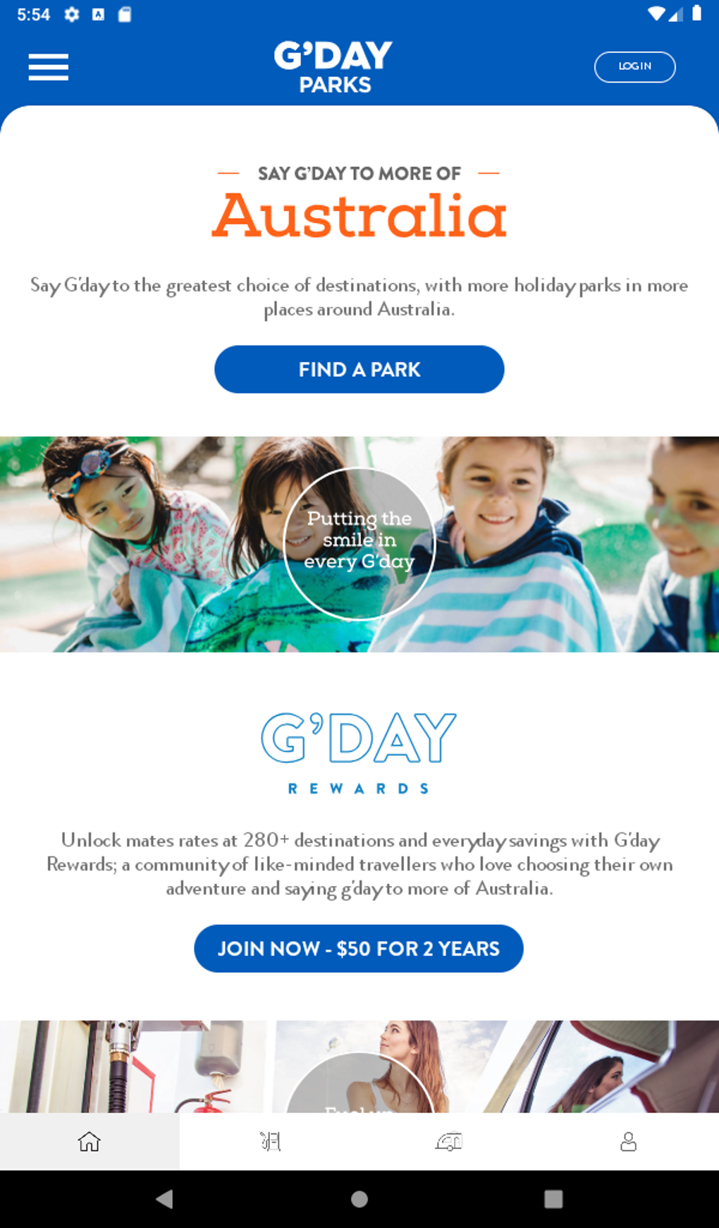 Gday Parks pour Android - Télécharger