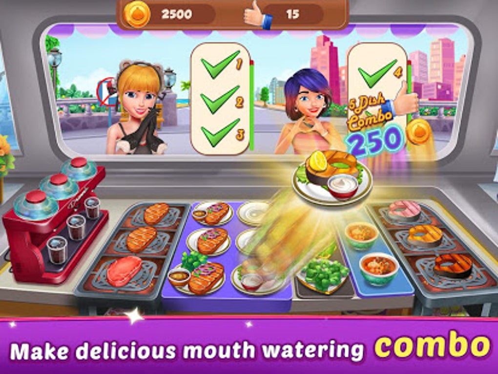 Food Truck : Restaurant Kitchen Chef Cooking Game para Android - Descargar