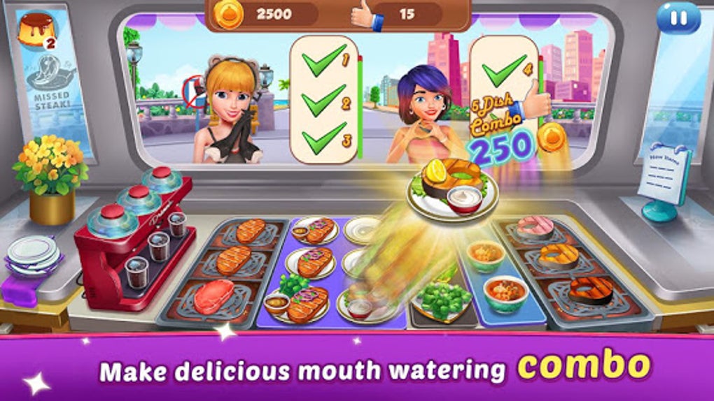 Food Truck : Restaurant Kitchen Chef Cooking Game para Android - Descargar