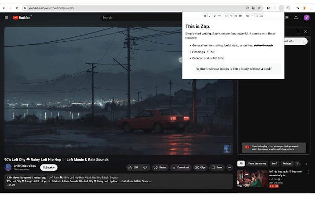 Zap for Google Chrome - Extension Download