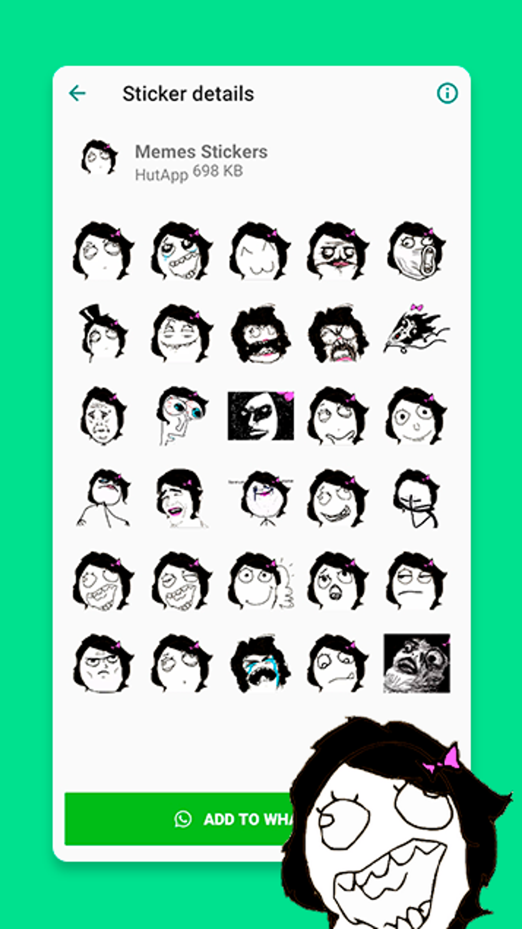Meme Stickers for WhatsApp voor Android - Download