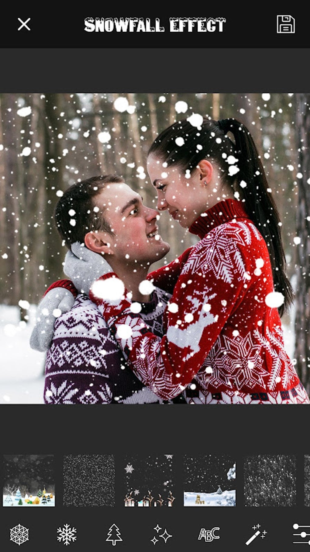 Snowfall Photo Effect APK for Android - Download