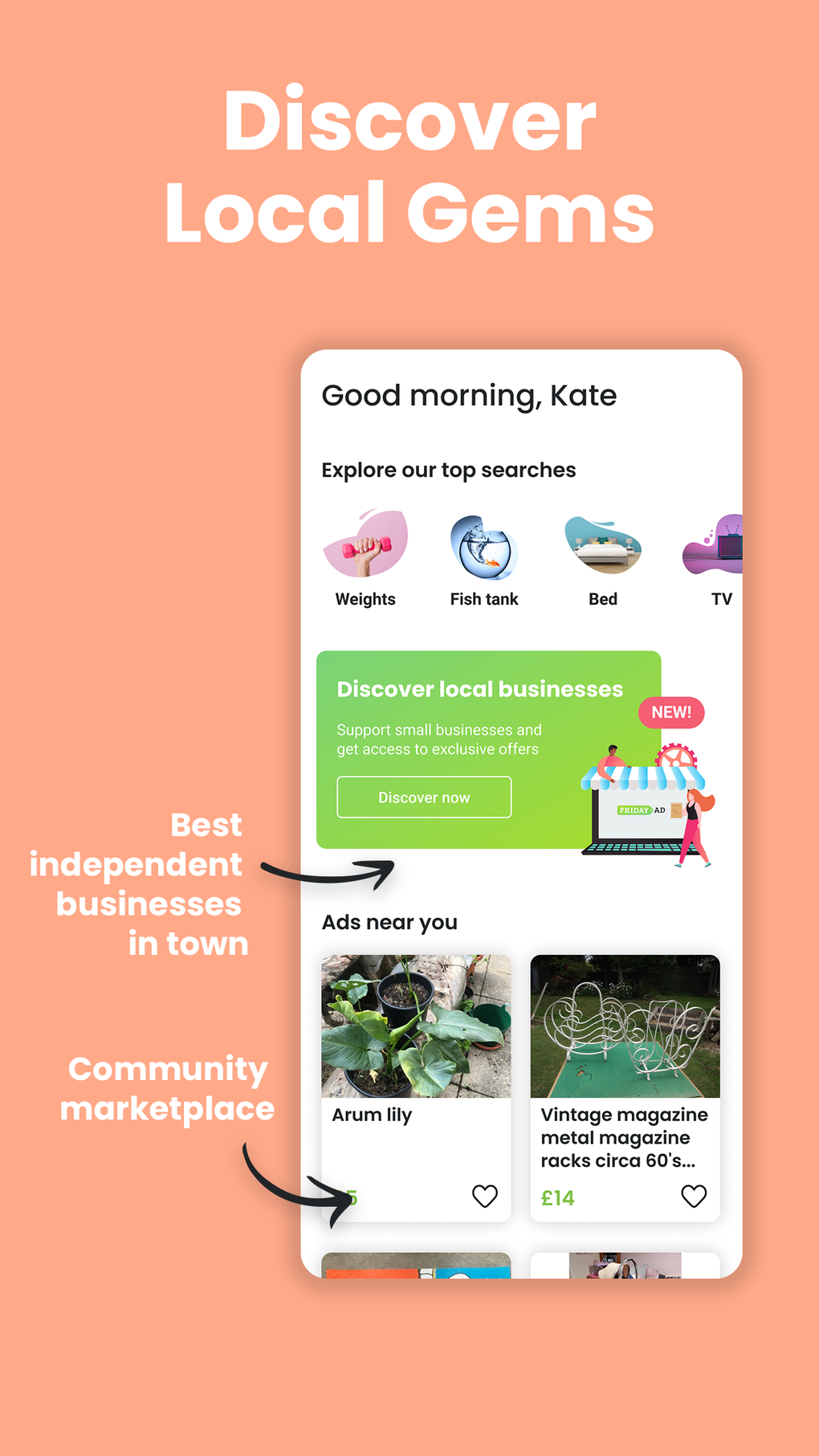 Friday-Ad: Buy. Sell. Discover para iPhone - Descargar