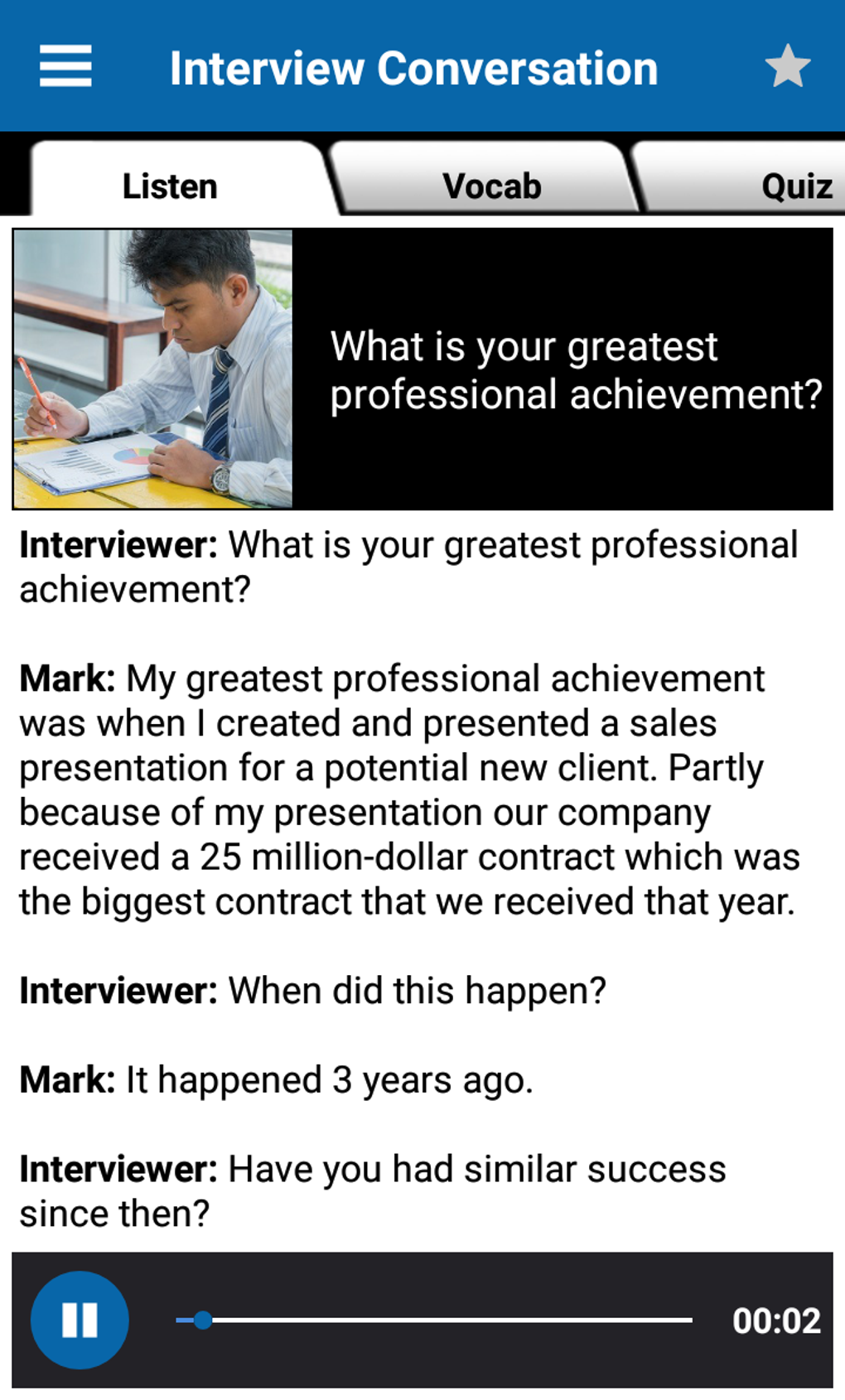 Job Interview English Practice APK for Android - Download