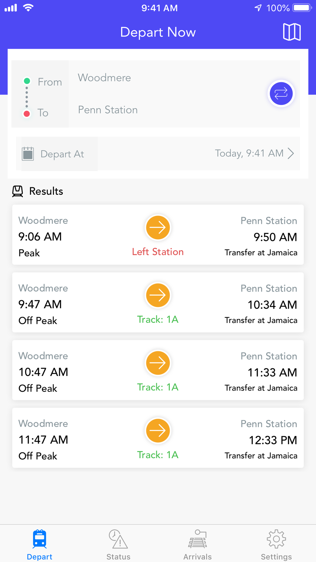 Commuter - for LIRR для iPhone — Скачать