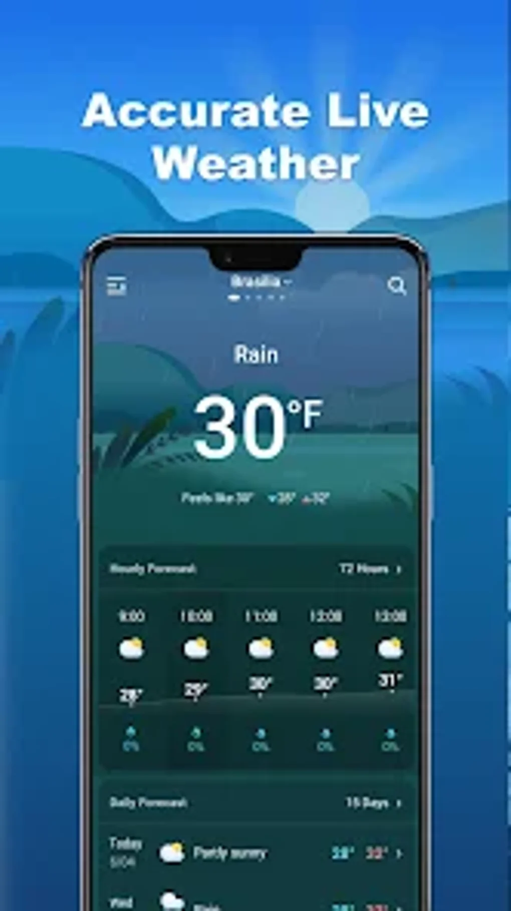 Android 용 Live Weather - 다운로드