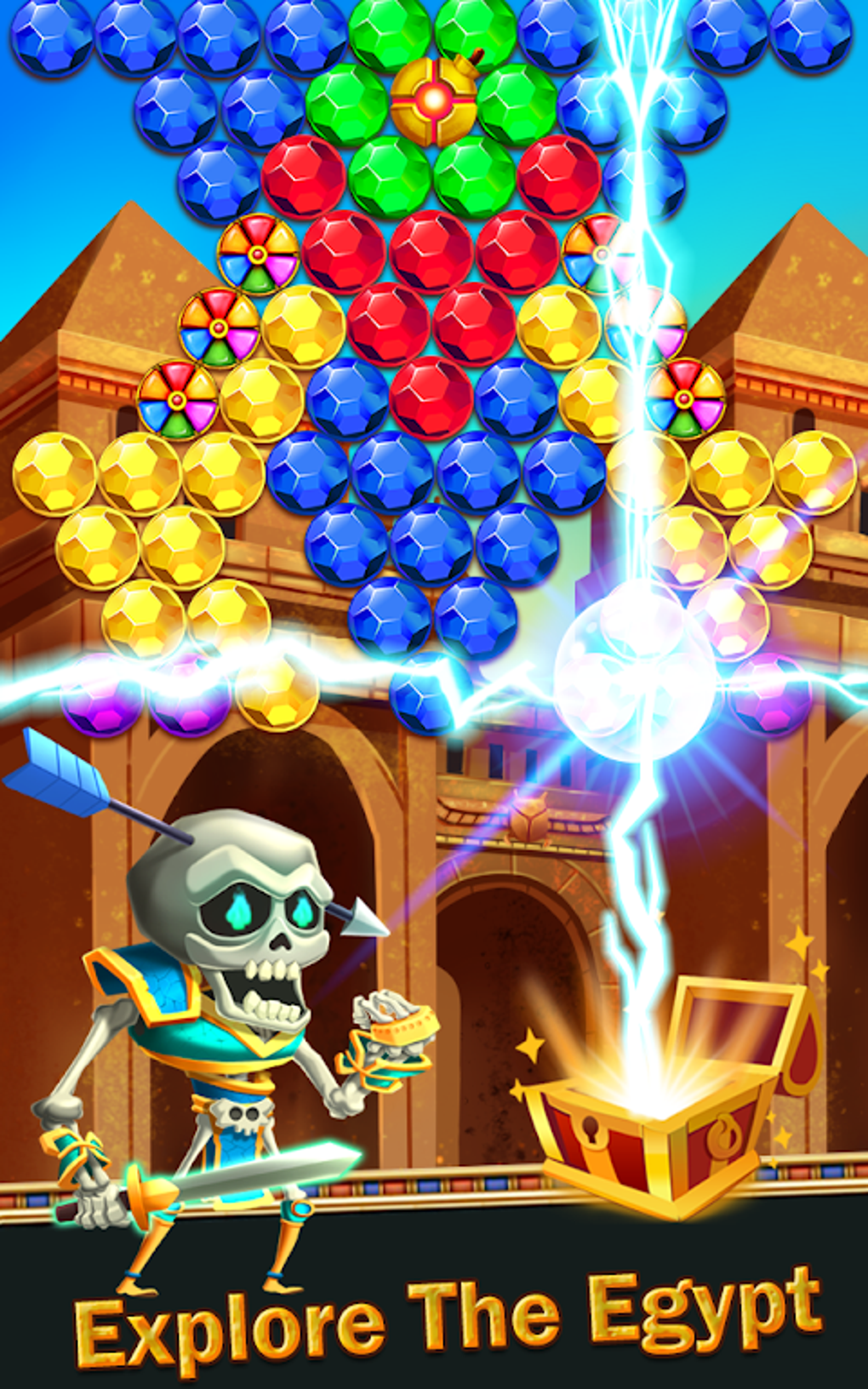 egypt temple bubble APK per Android - Download