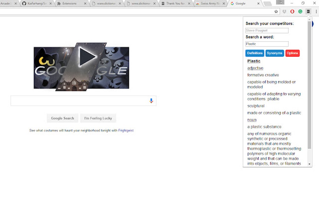 Swiss Army Notebook Google Chrome 용 - 확장 프로그램 다운로드