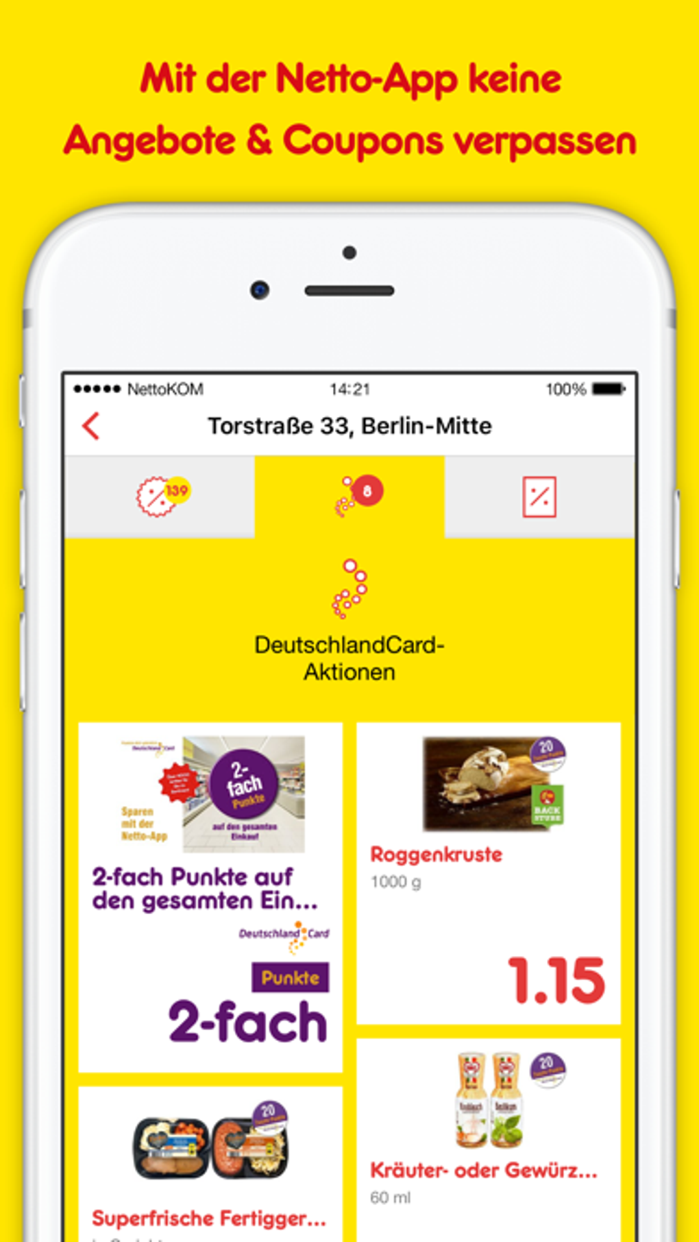 Netto: Angebote Coupons para iPhone - Descargar