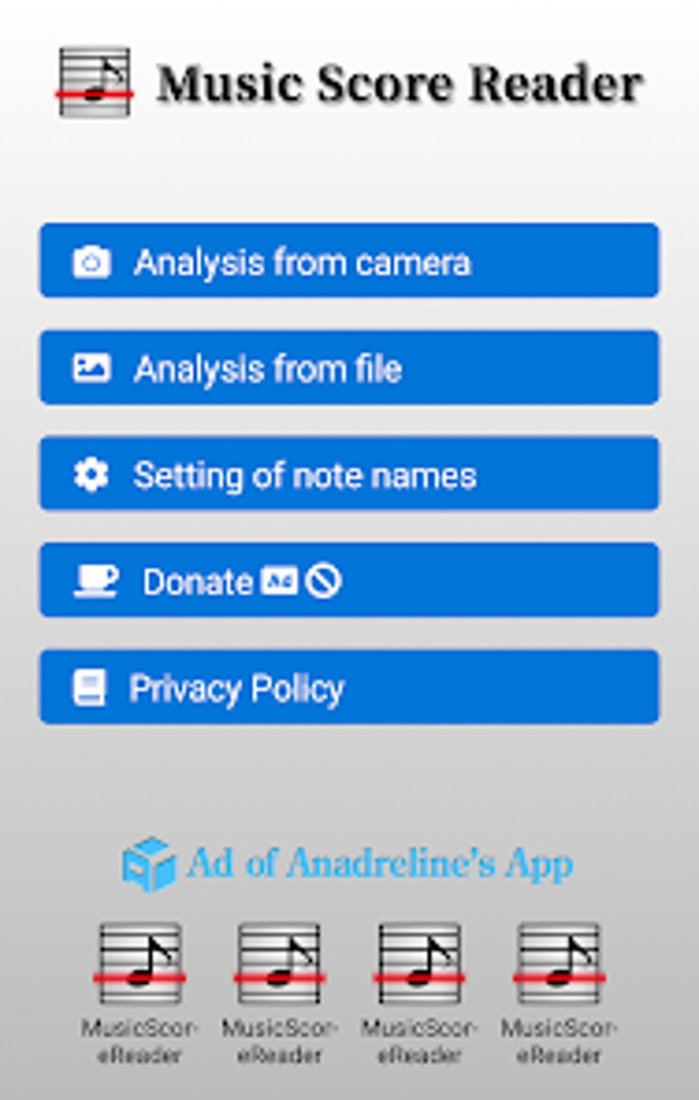 Music Score Reader per Android - Download