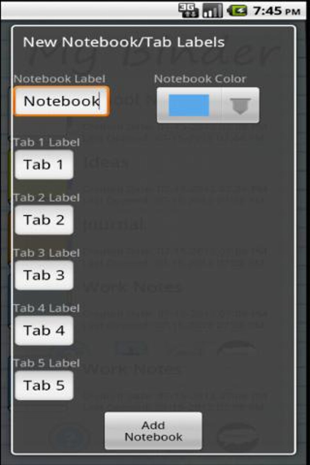 My Binder: Tabbed Notes APK for Android - Download