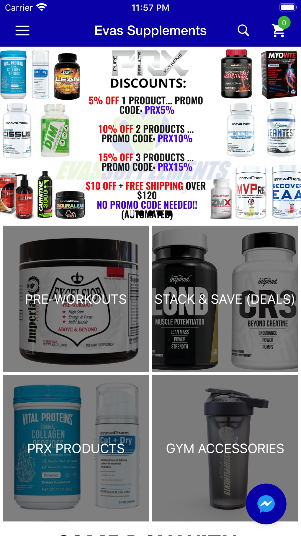 Evas Supplements para iPhone - Descargar