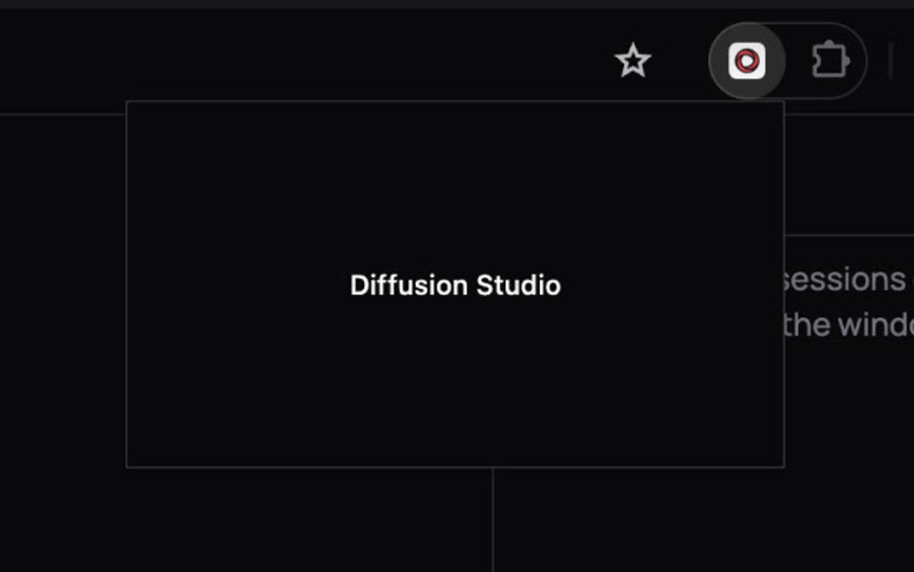 Diffusion Studio Extension for Google Chrome - Extension Download