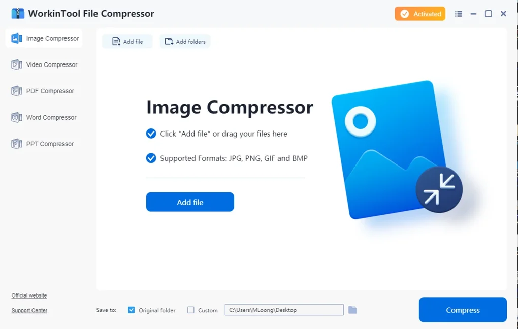 WorkinTool File Compressor - Download