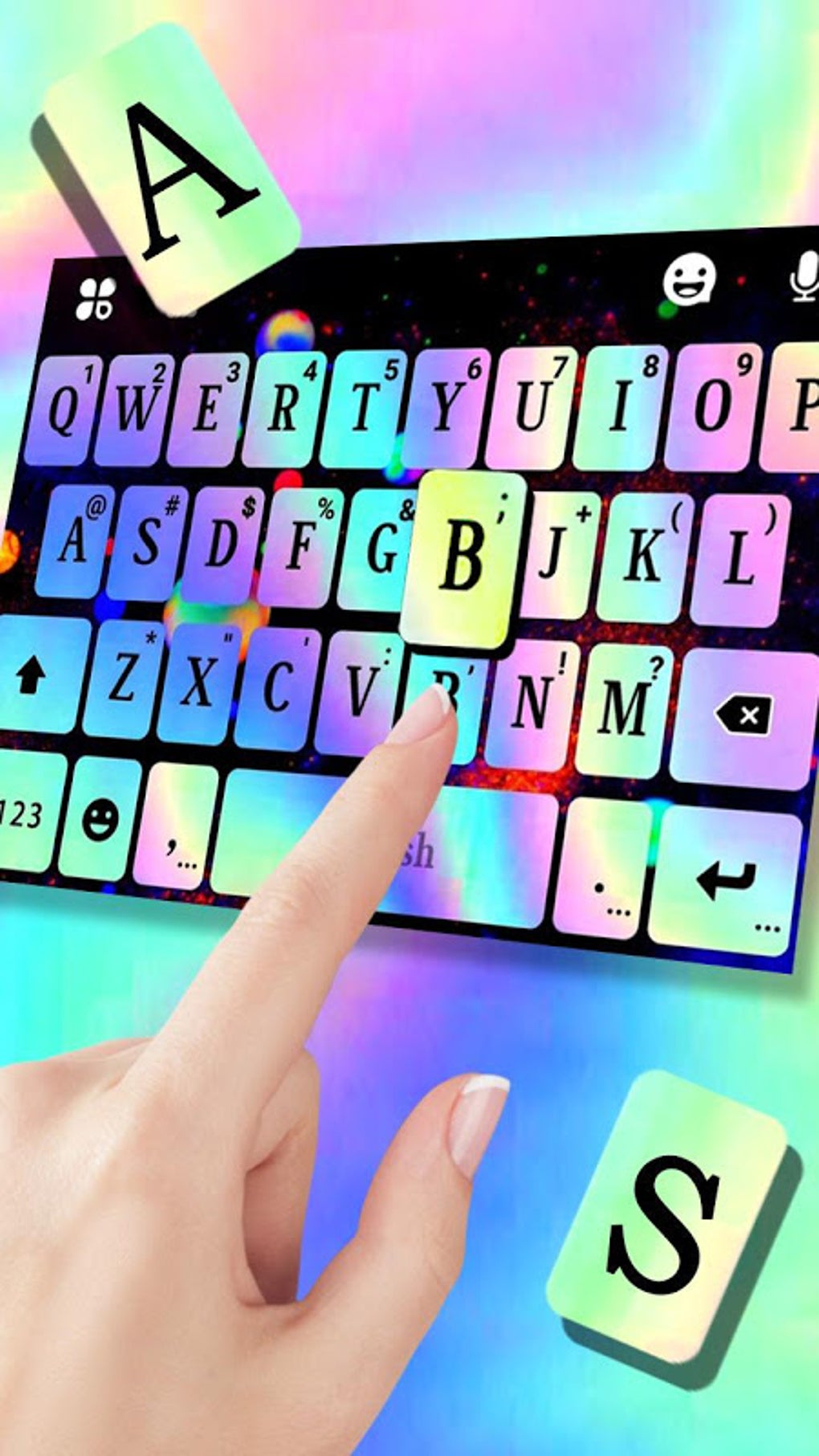 Shiny Laser Keyboard Theme APK for Android - Download