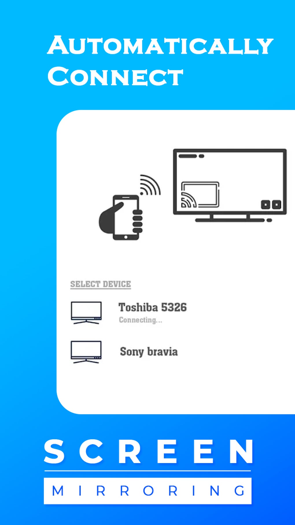 Cast to TV Screen Mirroring para Android - Descargar