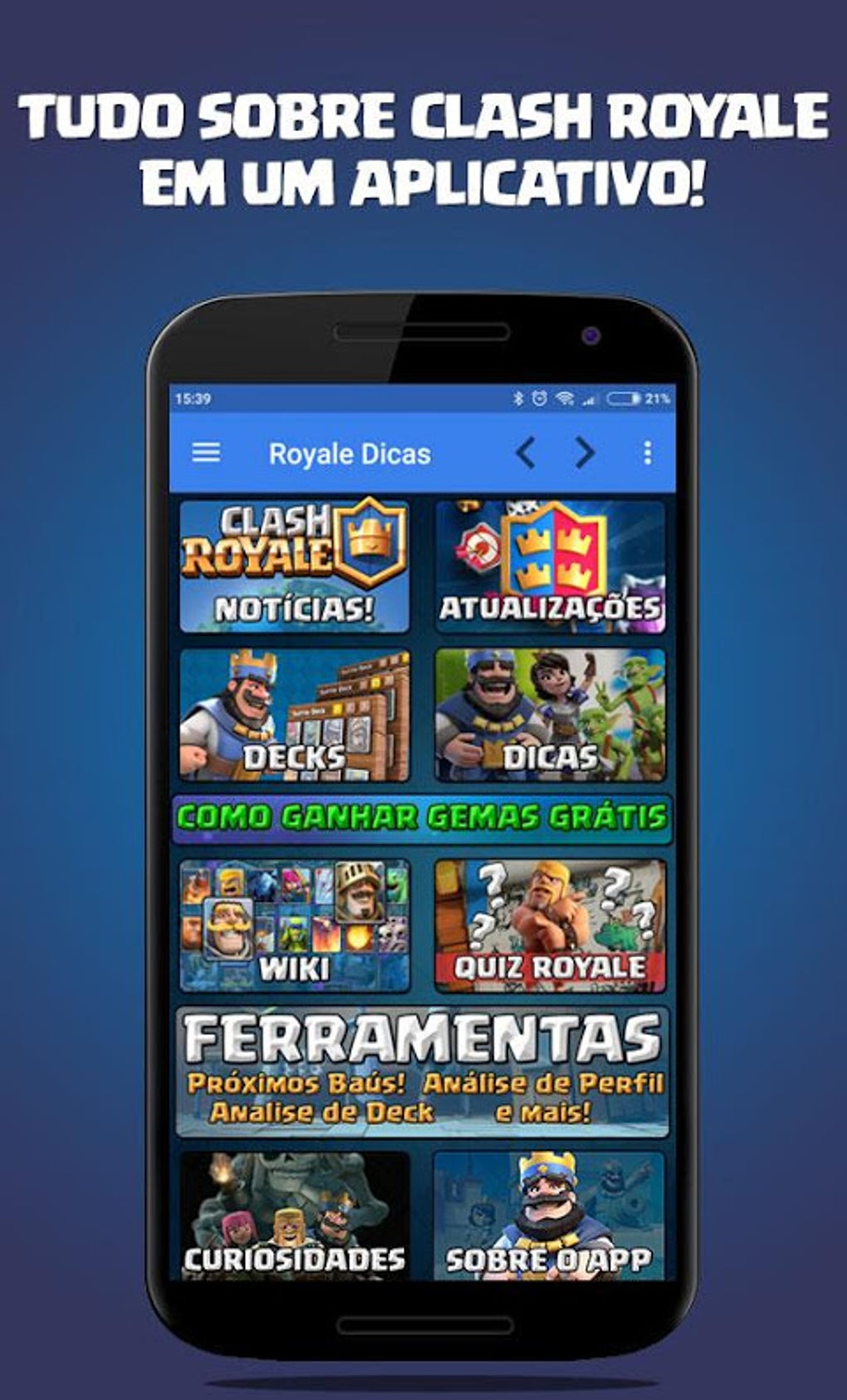 Royale Dicas для Android — Скачать