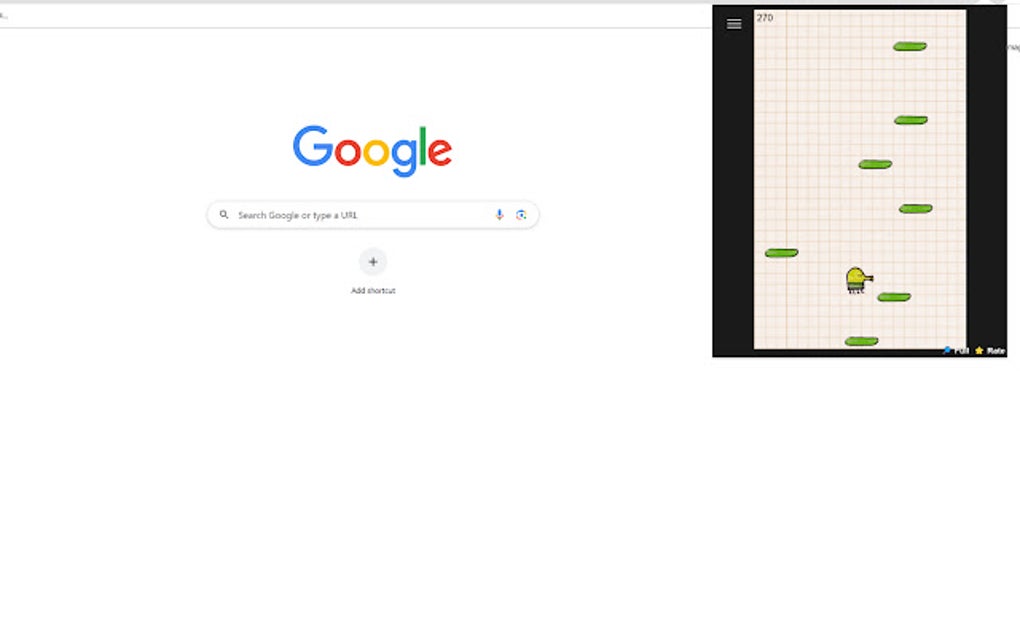 Doodle Jump for Chrome Game para Google Chrome - Extensión Descargar