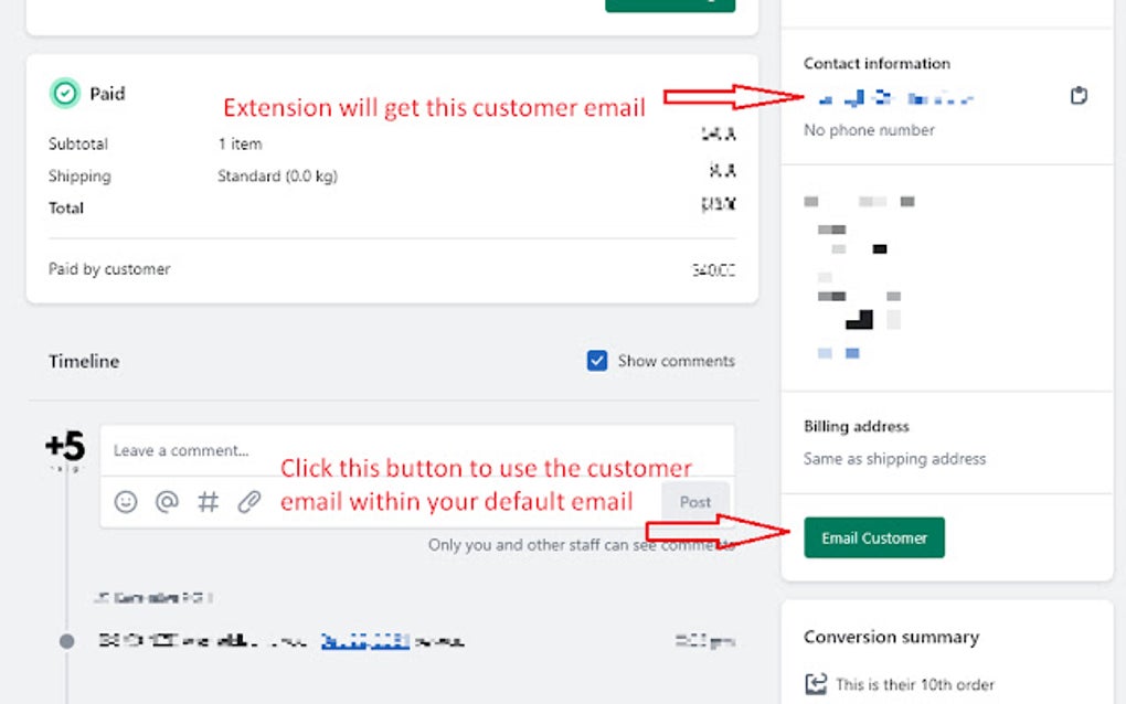 Shopify - Email System Default Email for Google Chrome - Extension Download