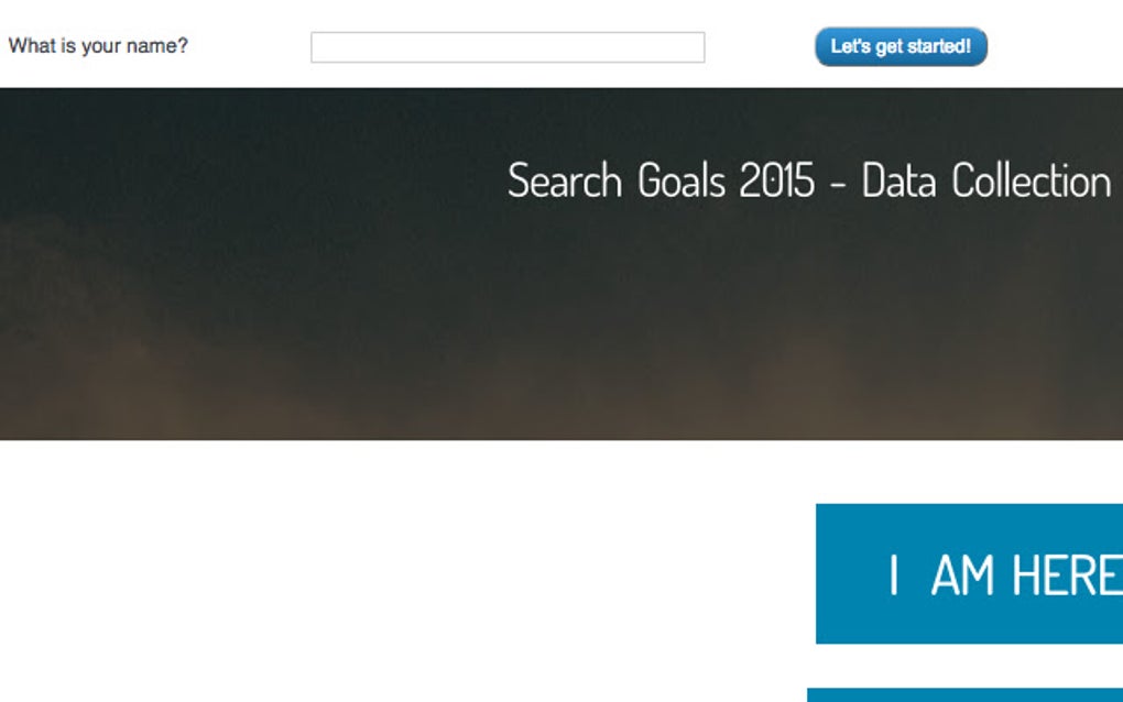 Search Goals for Google Chrome - Extension Download