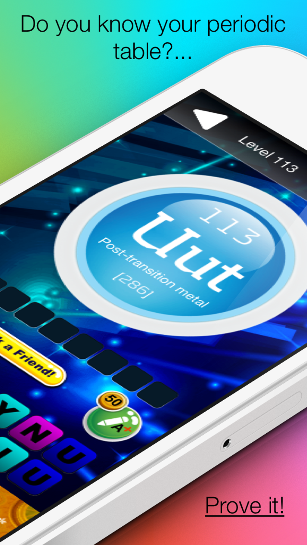 Quiz Pic: Periodic Table Of The Elements Learning game para iPhone - Descargar