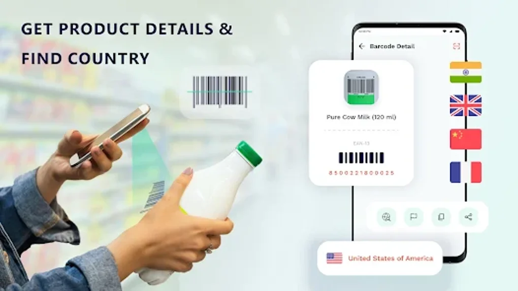 Product Country Find by Scan para Android - Descargar