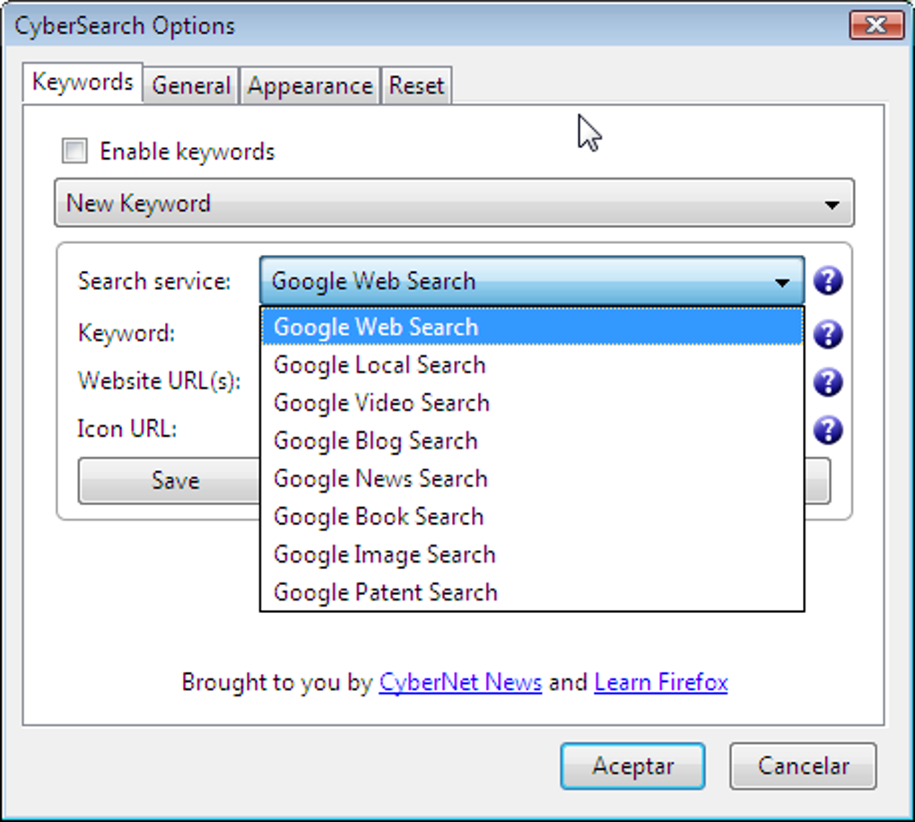 CyberSearch - Descargar